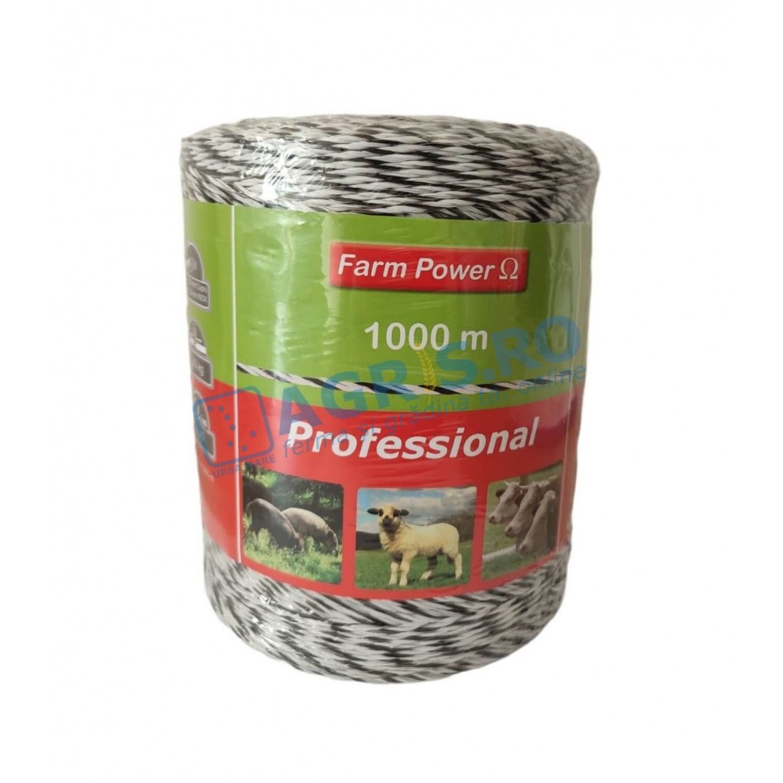 Fir Gard Electric 1000 m cu 6 insertii - AGRIS.RO
